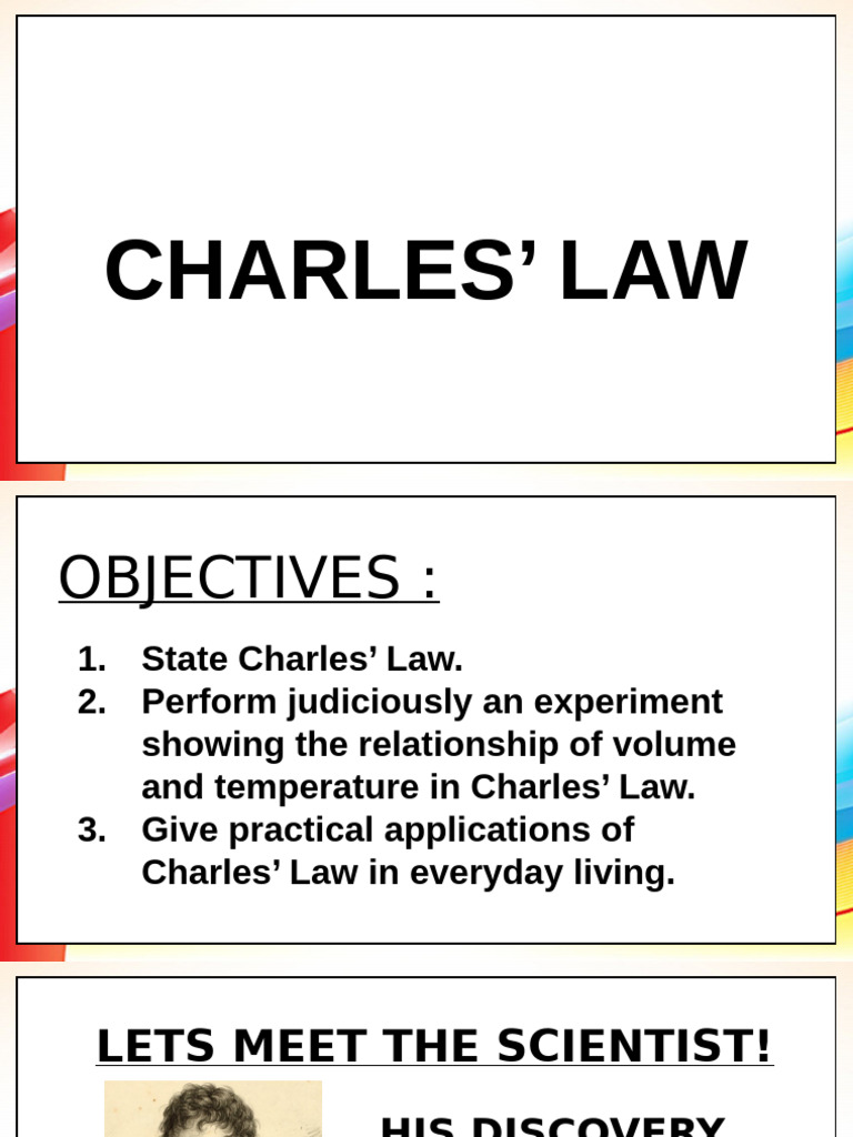 CHARLES LAW PPT To Send | PDF