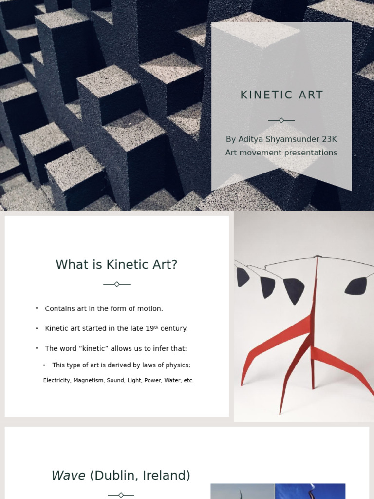 Kinetic Art | PDF