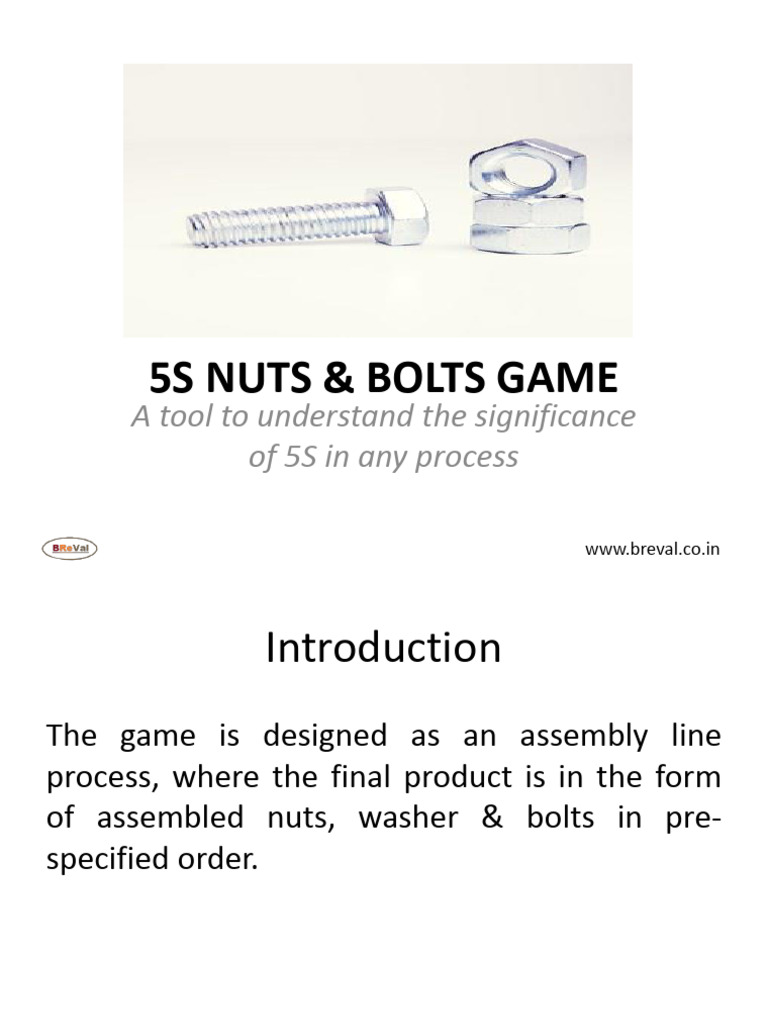 5S-Nuts-Bolts-Game-Training-Presentation | PDF
