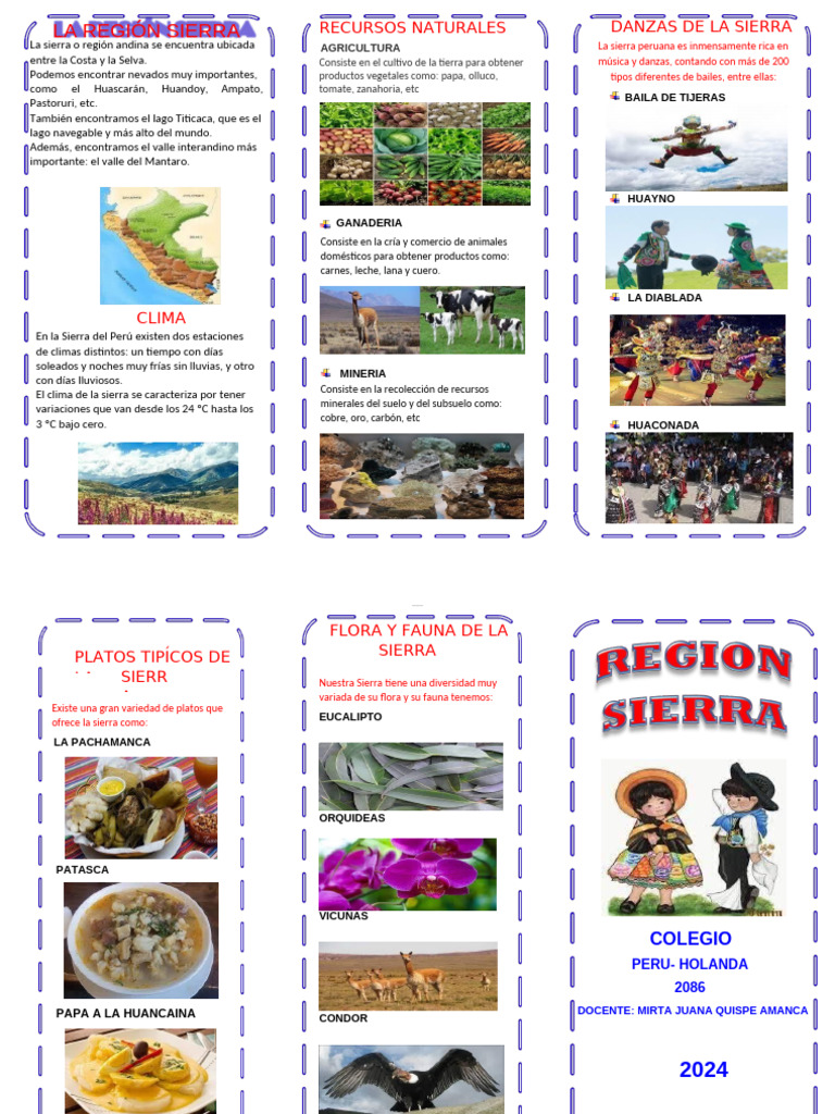 Triptico Sierra | PDF