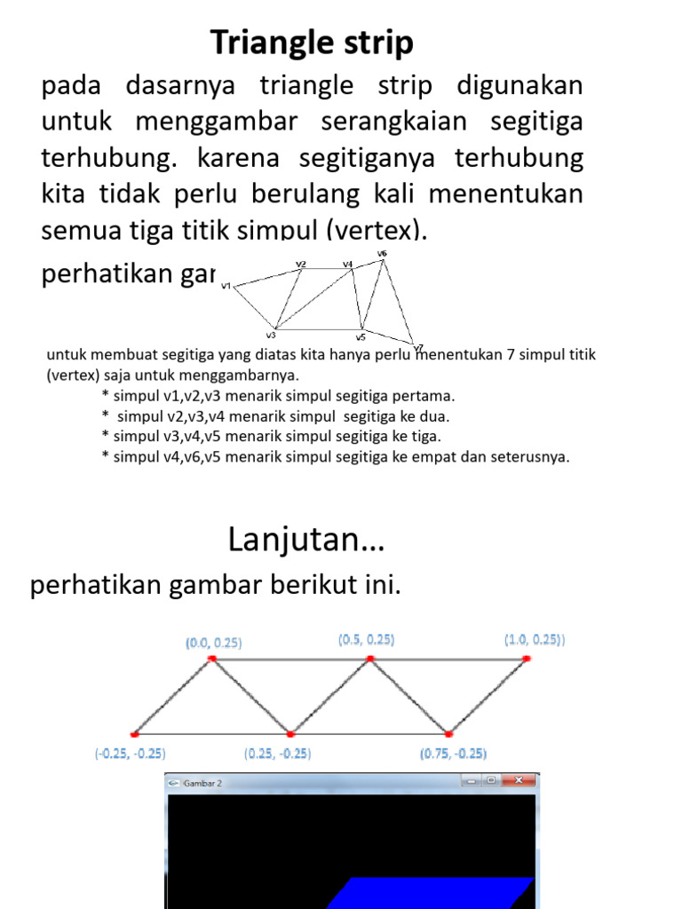 Triangle Strip, Quad Strip, Line Strip - NoCopy-1 | PDF