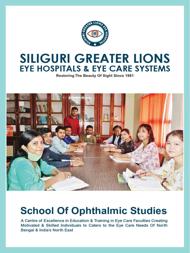 Training Brochure | PDF | Optometry | Ophthalmology