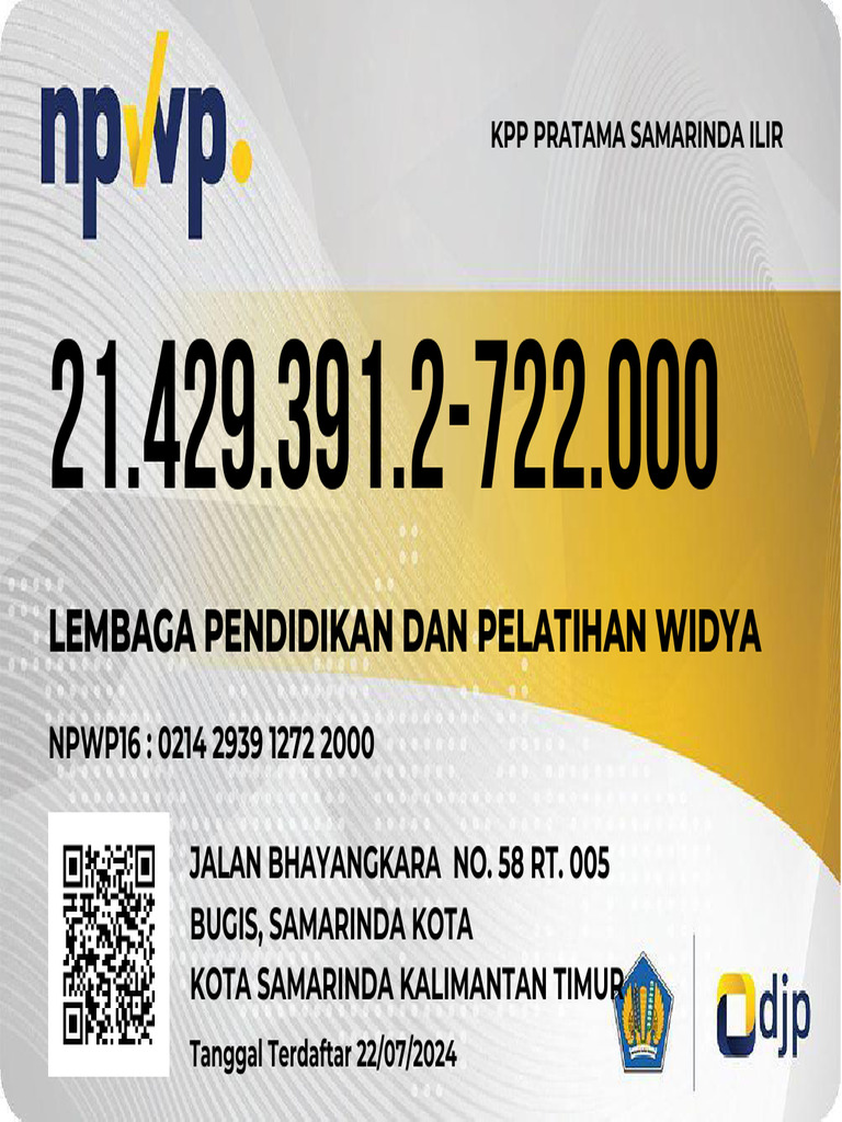 NPWP | PDF