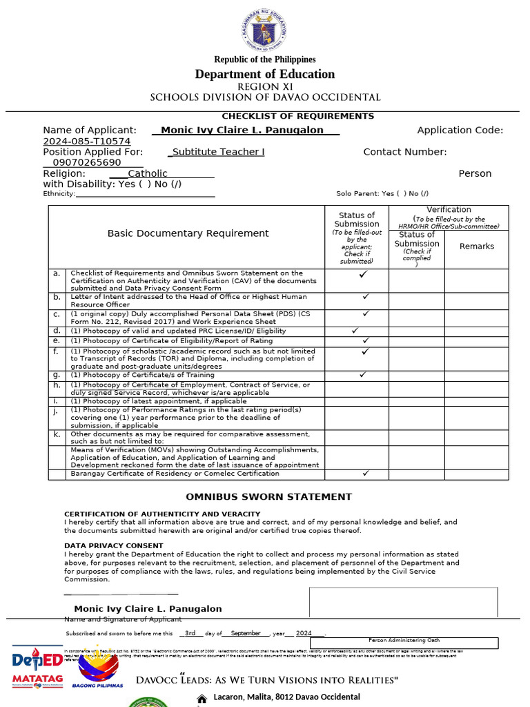 Omnibus (For Ranking Deped) | PDF