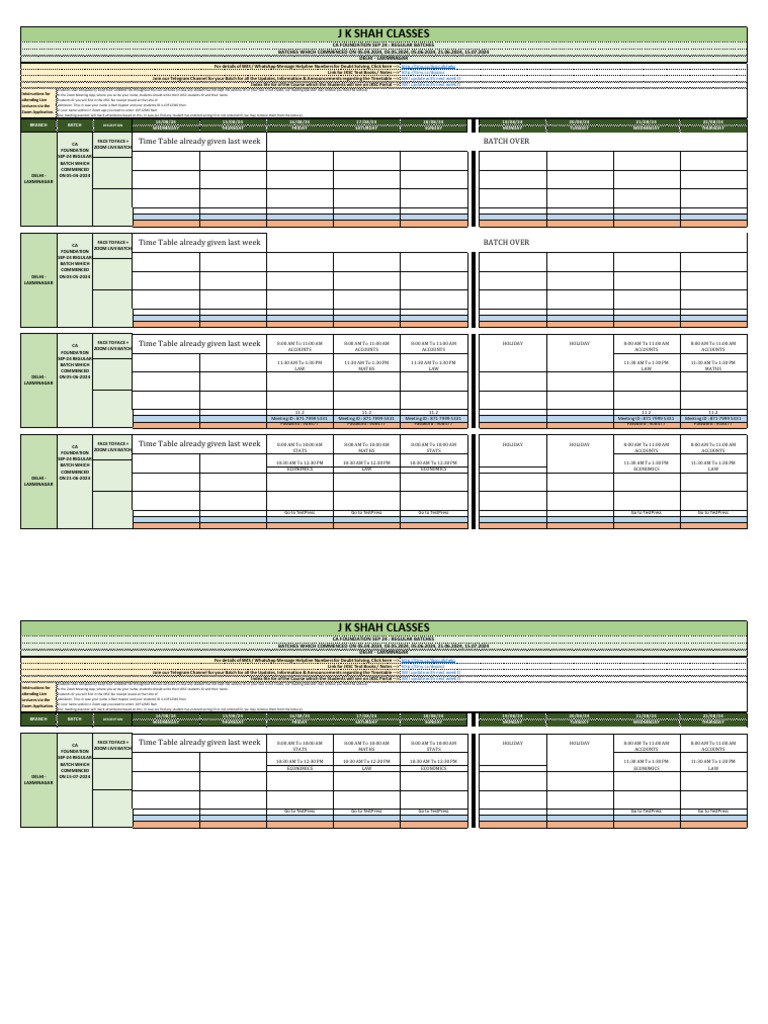 CAFC Delhi - Laxminagar S24-1 | PDF