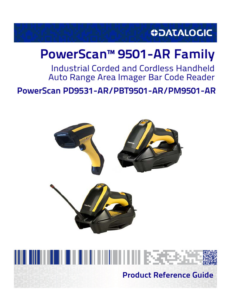 Powerscan 9501-AR Family PRG English | PDF