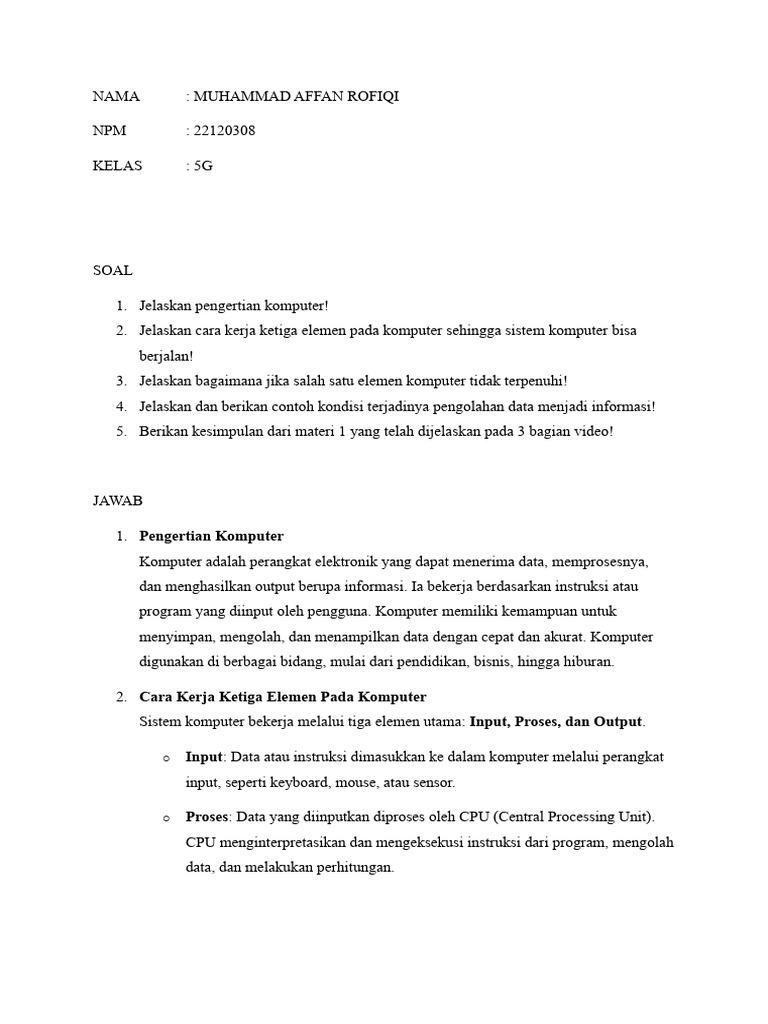 Muhammad Affan Rofiqi - 22120308 - 5G | PDF