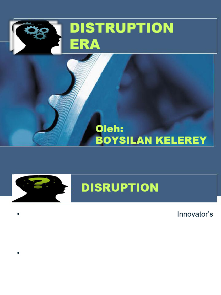 Distruption Era | PDF