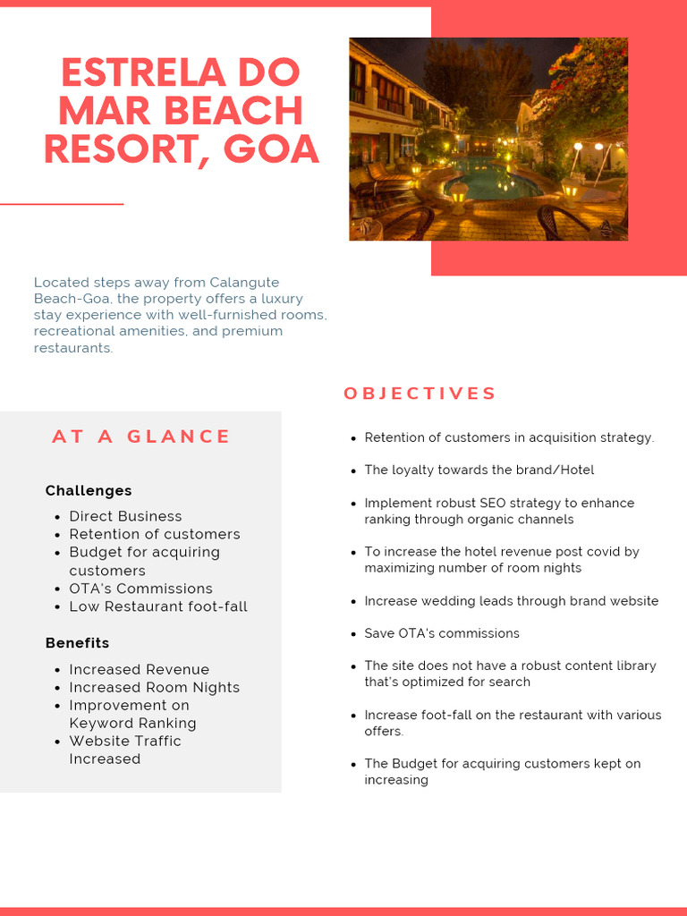 Estrela Resort Goa | PDF