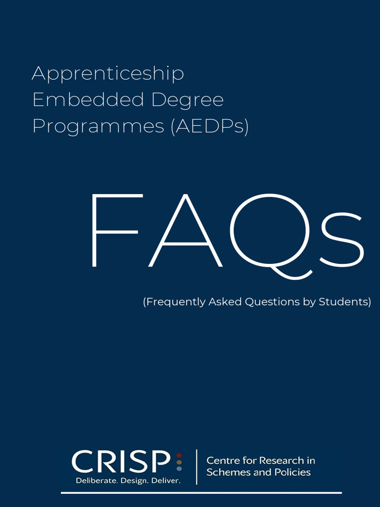 Crisp Aedp Student Faqs | PDF