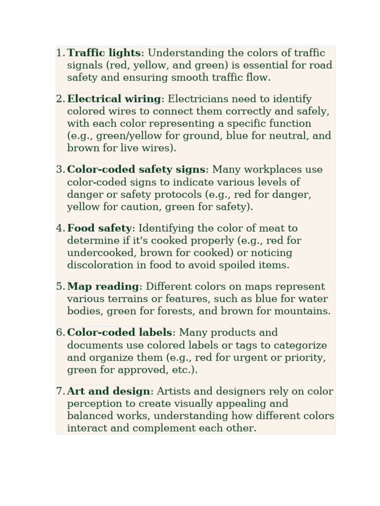 Unit 13-colors | PDF