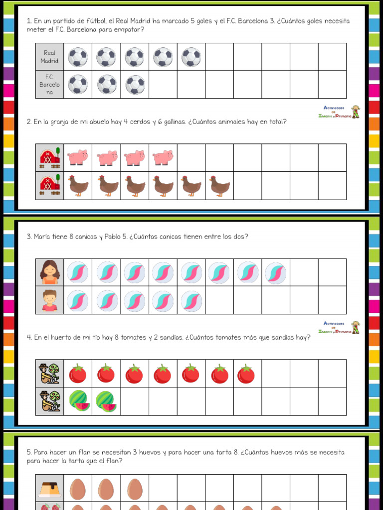 problemas-tabla-con-dibujos (1) | PDF