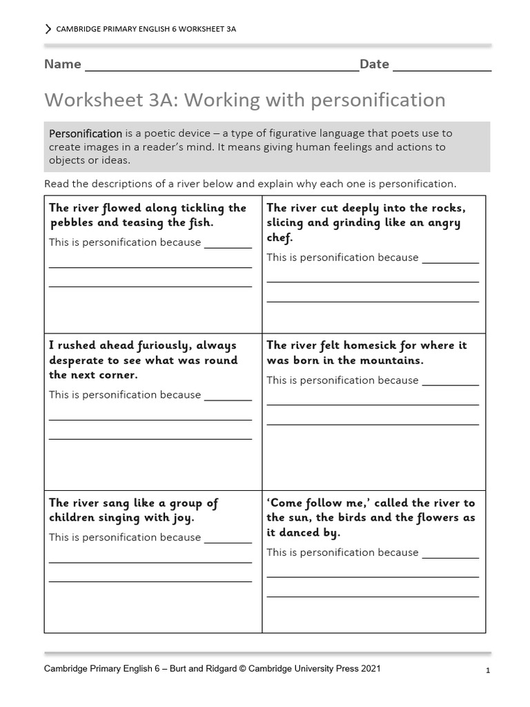 Pri Eng 2ed Tr6 Diff Worksheet 3A | PDF