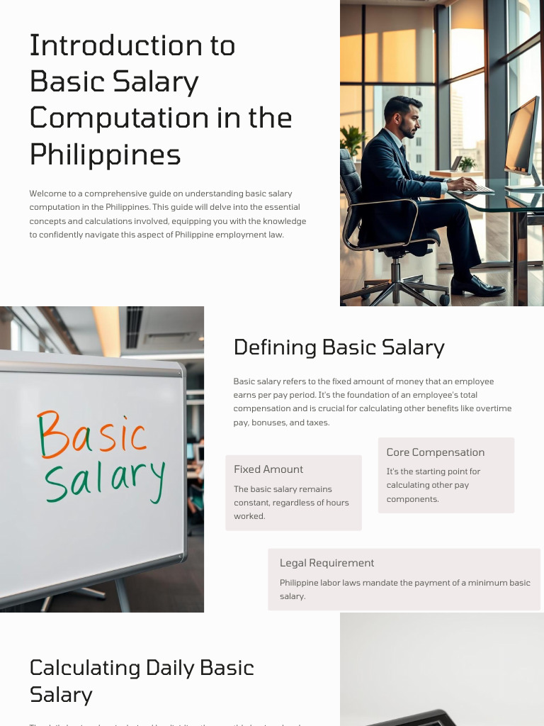 Salary Computation PDF | PDF