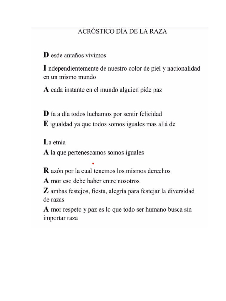 Acrostic o | PDF