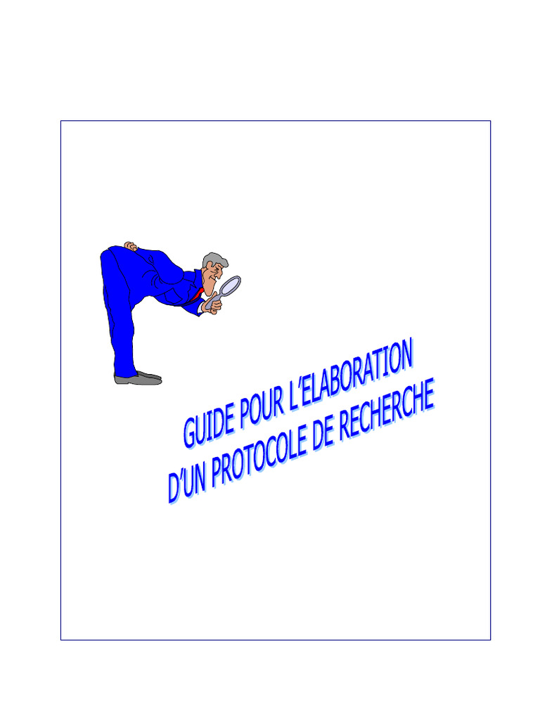 Guide Protocole Recherche | PDF