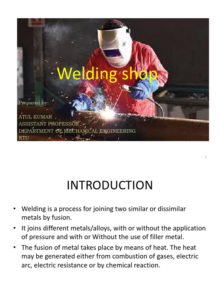 Welding Shop | PDF