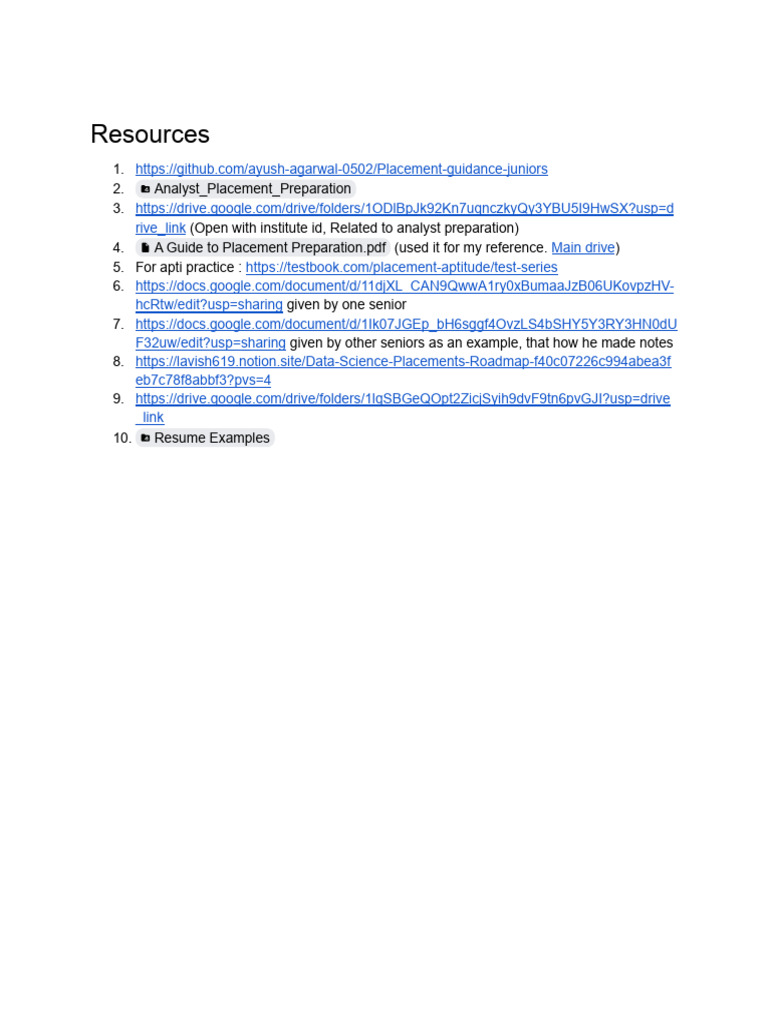 Resources and Faq Links | PDF