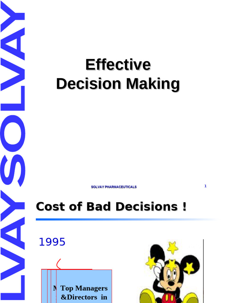 5 Steps for Effective Decision Making | PDF | Risk | Career & Growth