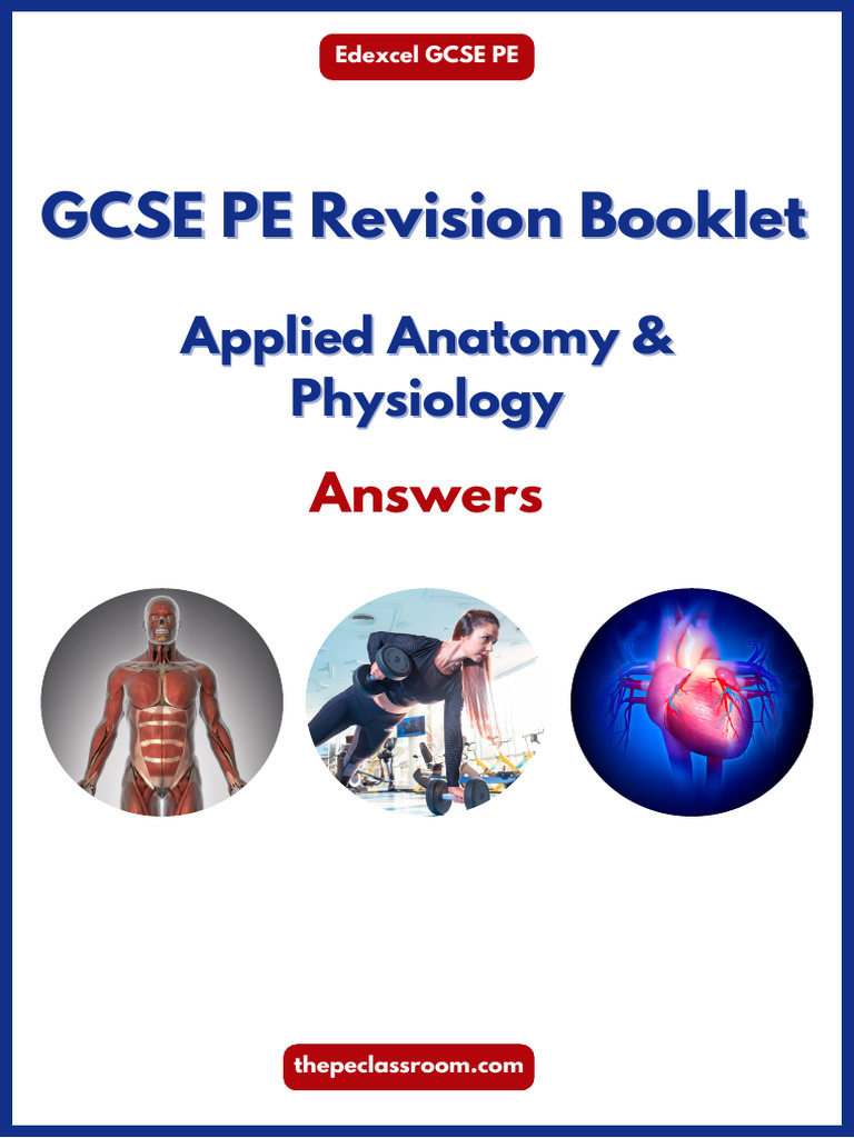 Applied Anatomy Physiology Answers Edexcel GCSE PE | PDF