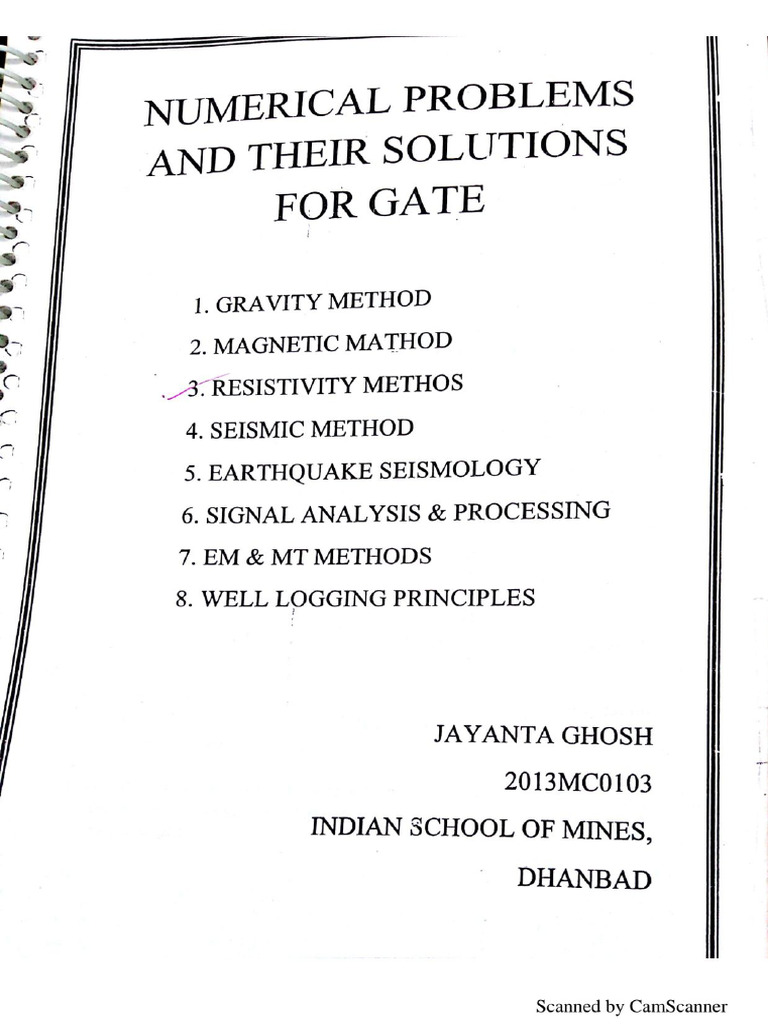 Gate Numerical | PDF