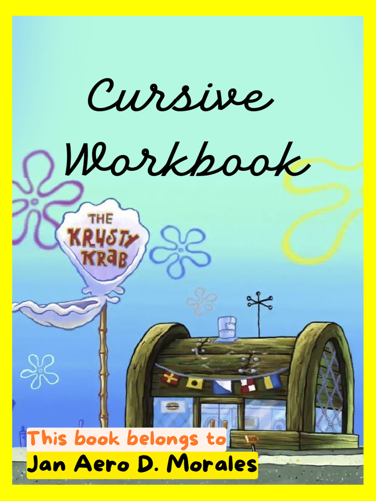 Cursive Spongebob - Aero | PDF