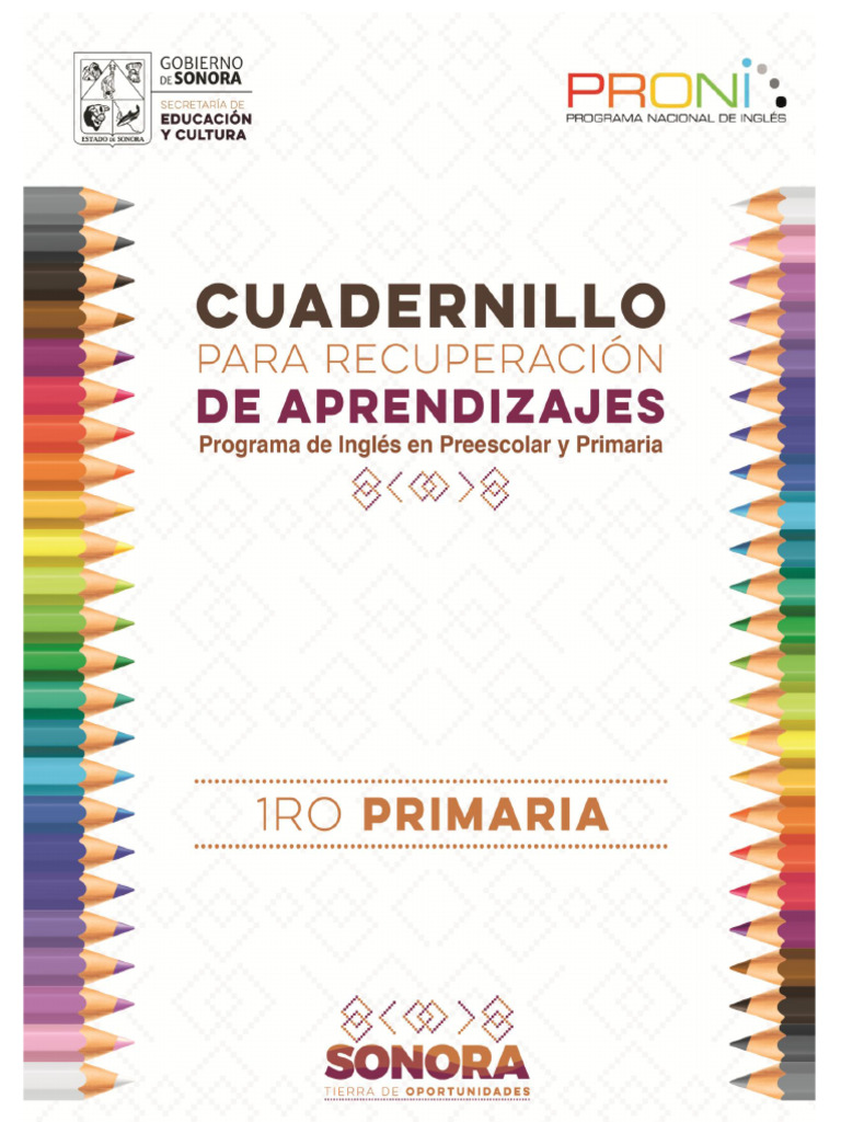 Actividades de Aprendizaje 1er Grado | PDF