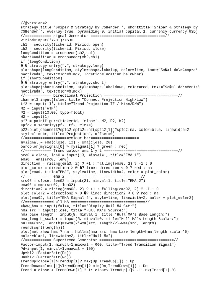 Sniper Strategy by CSBender | PDF