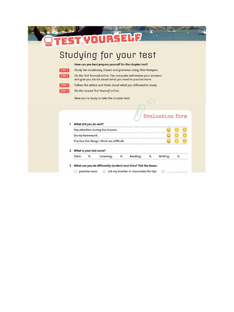 How To Study For My Stepping Stones Unit Test | PDF