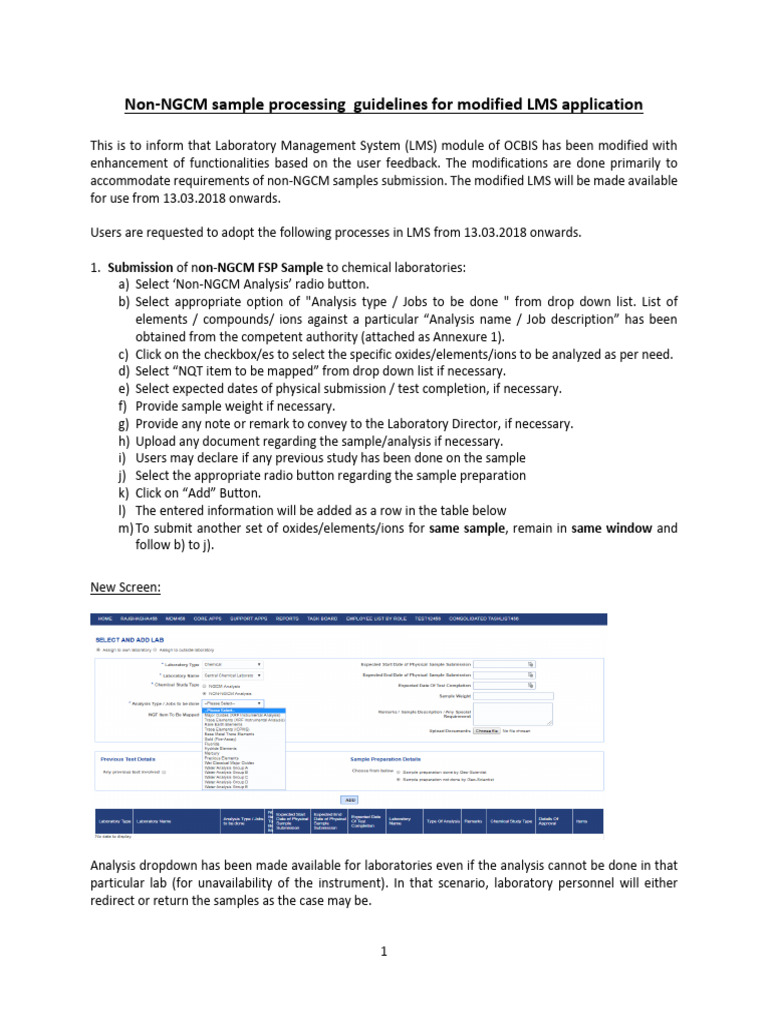 LMS Non NGCM Notice-1 | PDF