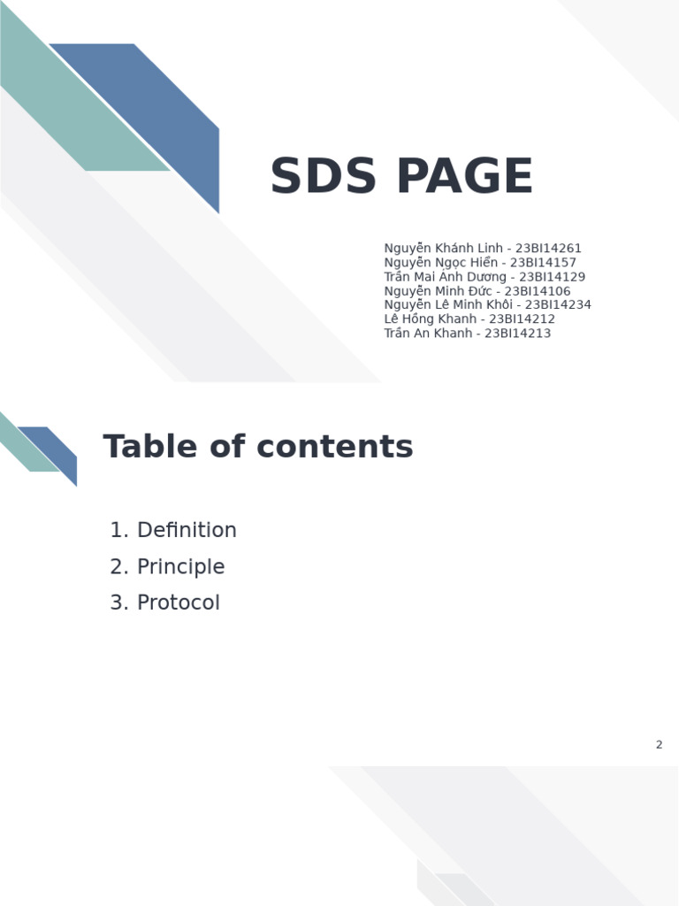 1D 2D Sds-Page | PDF