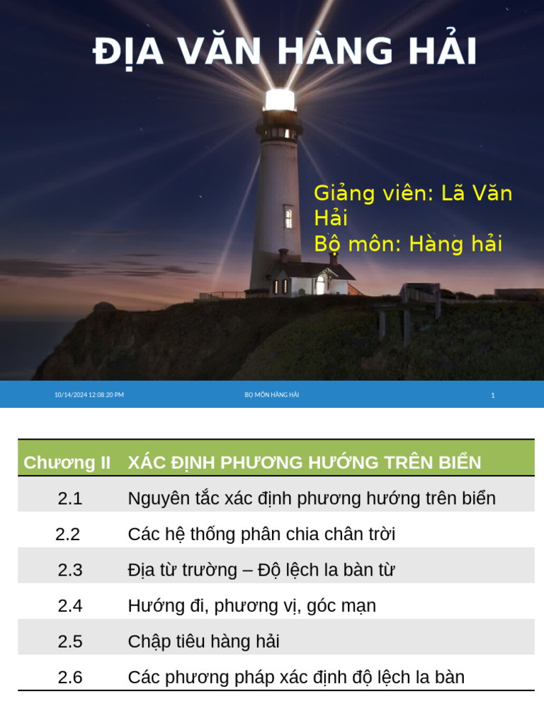 Bai Giang Dia Van 1. Week 4 | PDF