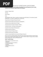 Contoh Laporan RTL | PDF