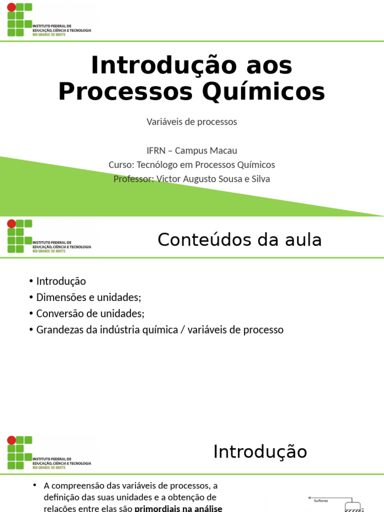 Aula 04 - Grandezas e Variáveis de Processos | PDF