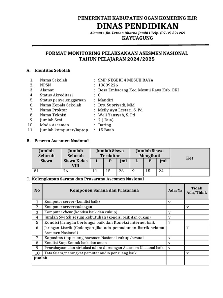 Format Monitor AN 2024 | PDF