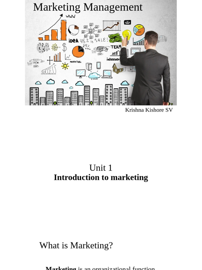 Marketing Management Fundamentals Guide | PDF | Marketing | Market ...