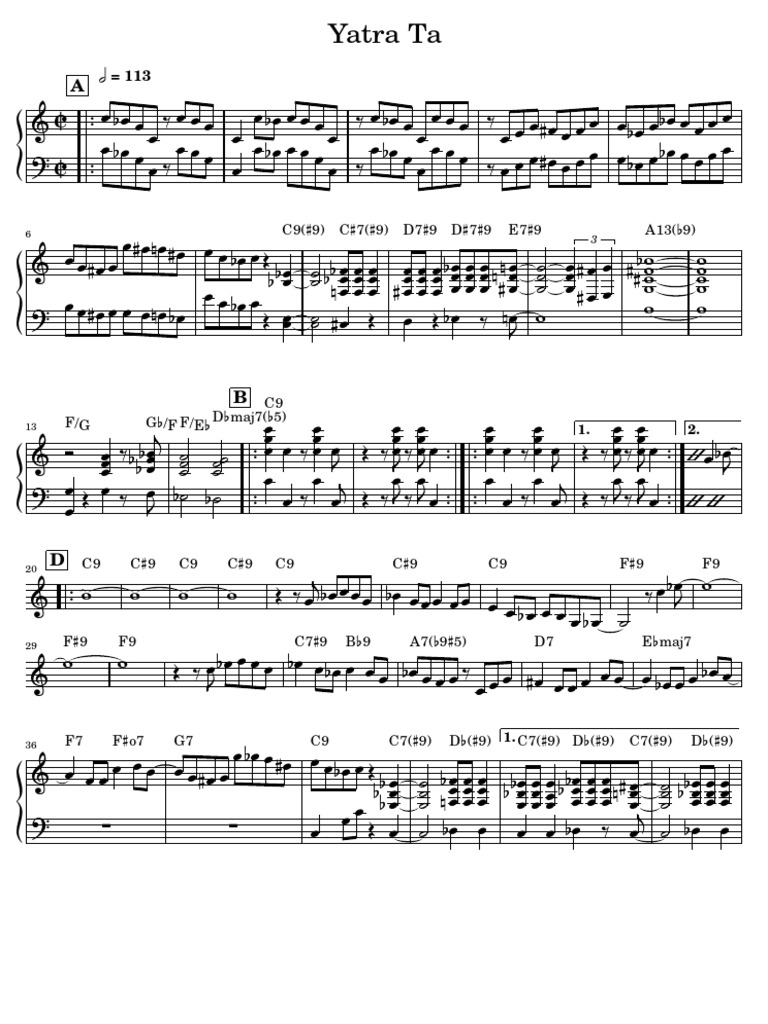 Yatra Ta - Tânia Maria | PDF