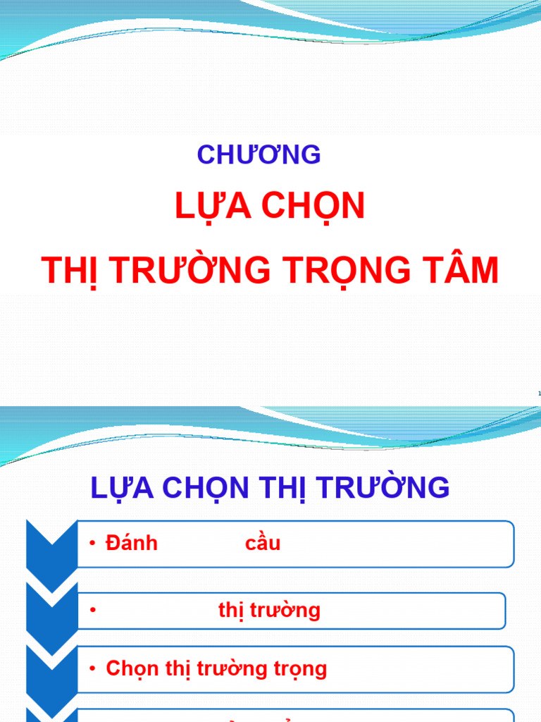 Chương 4lua Chon Thi Truong Trong Tam NEW | PDF