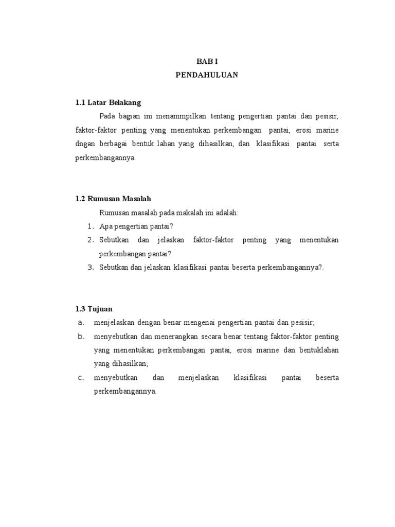 Morfologi Pantai | PDF