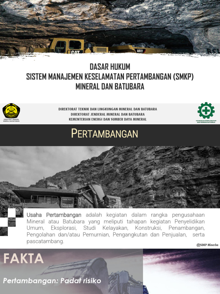 Dasar Hukum Audit SMKP Minerba - RPS - Tahun 2024 | PDF