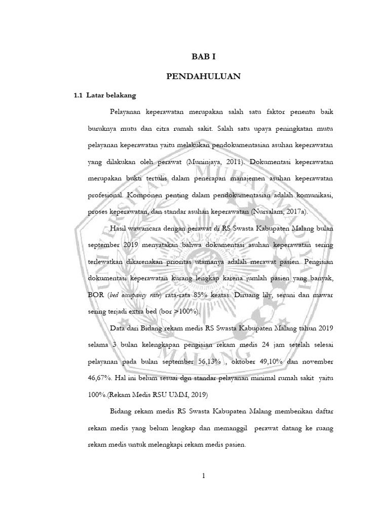 BAB 1 Skripsi | PDF