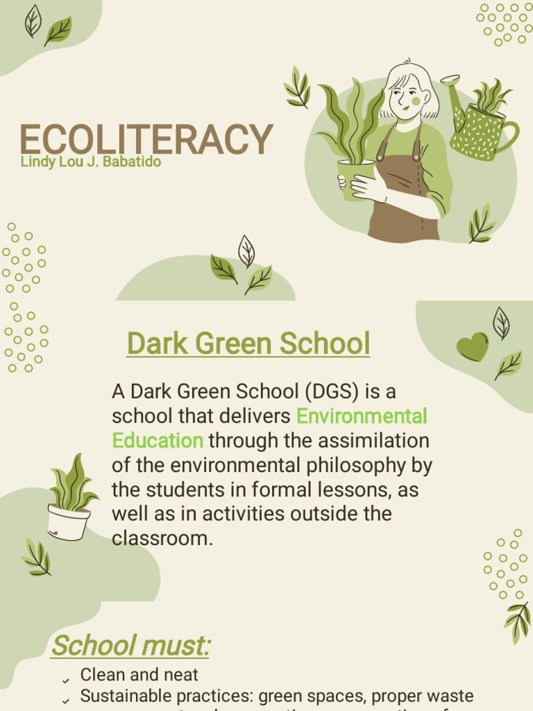 ECOLITERACY Report | PDF