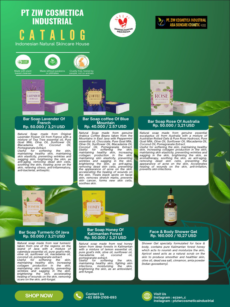 Ziw Cosmetica Industrial. | PDF