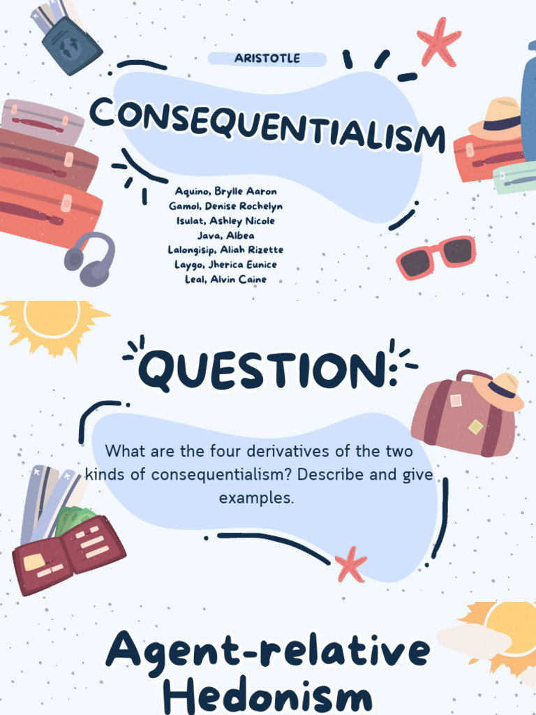 Consequentialism Lesson 9 | PDF | Happiness | Hedonism