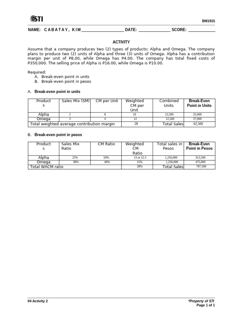 04 Activity 2 | PDF
