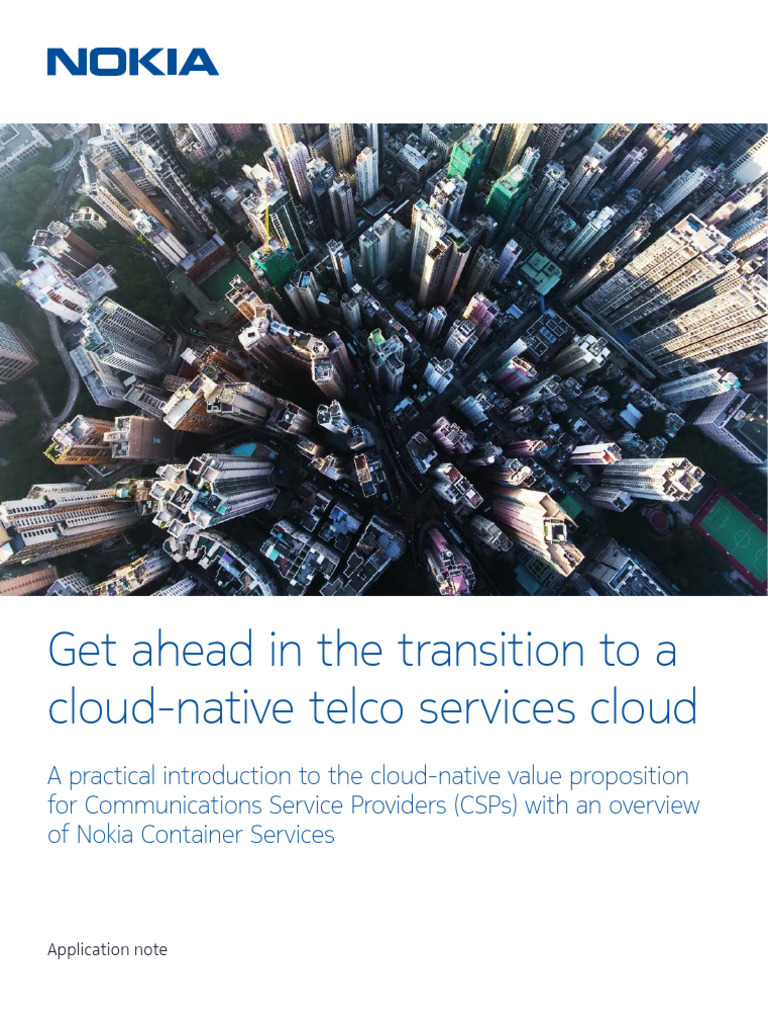 Nokia Cloud Native Container Services | PDF
