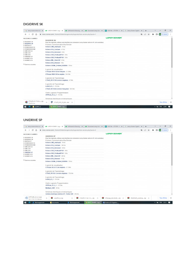 Unidrive SP-Digidrive SK | PDF