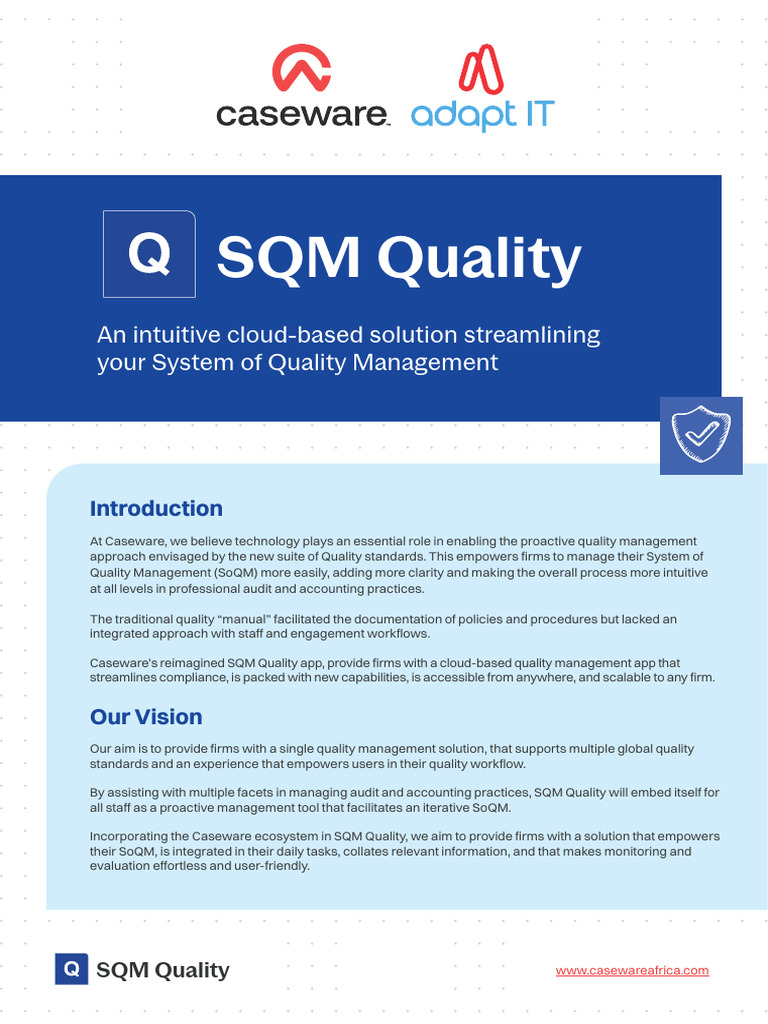 98 - SQM - Quality - Information - Sheet | PDF