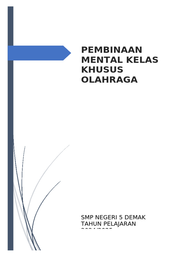 Proposal Pembinaan Mental KKO | PDF