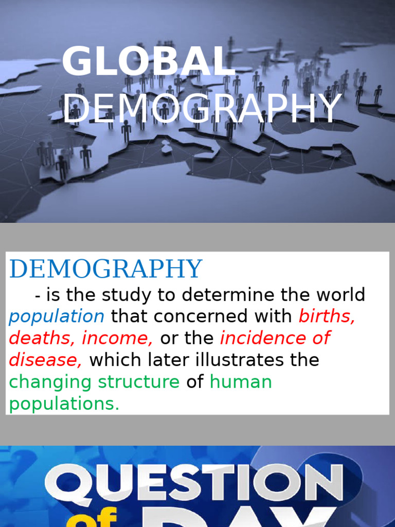 Global Demography | PDF